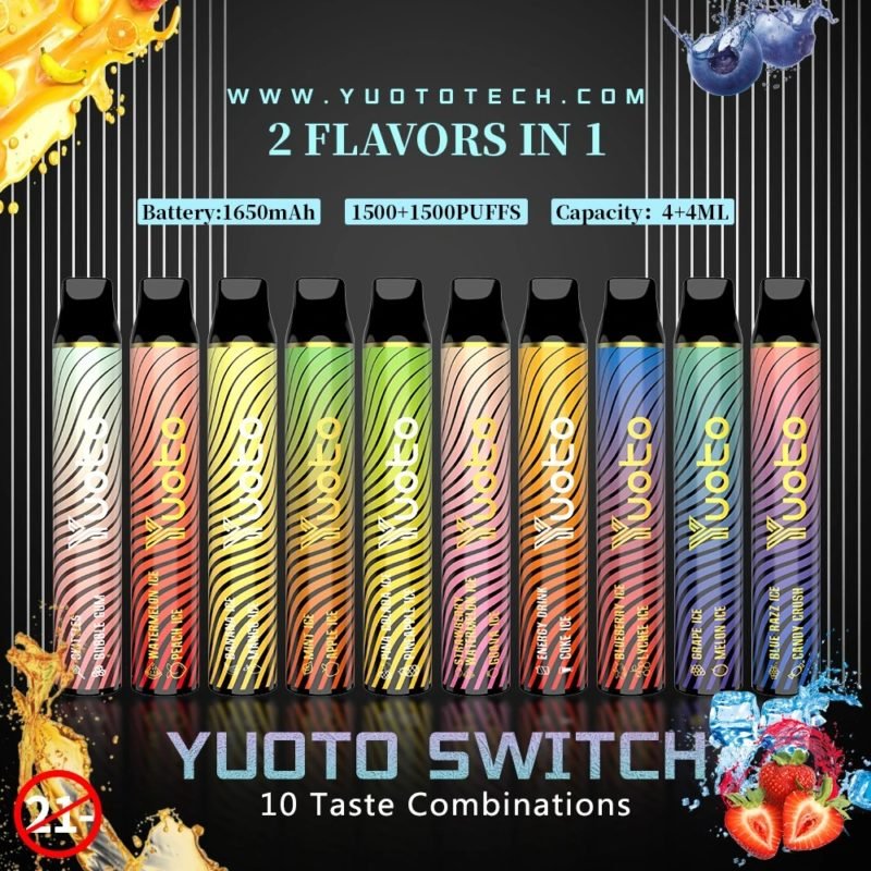 YUOTO SWITCH 3000 PUFFS - Vape Dubai - Vape Guru Dubai