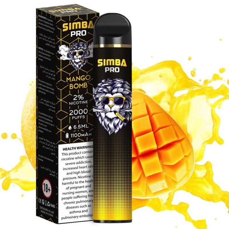 SIMBA PRO 2500 PUFFS - Vape Dubai - Vape Guru Dubai