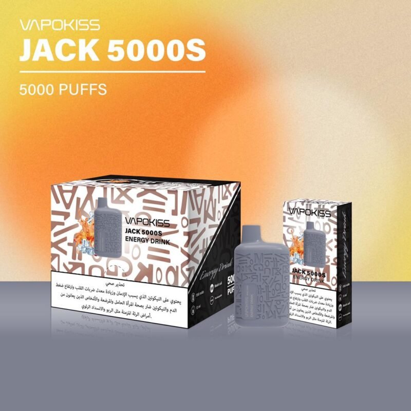 VAPOKISS JACK 5000 PUFFS - Vape Dubai - Vape Guru Dubai