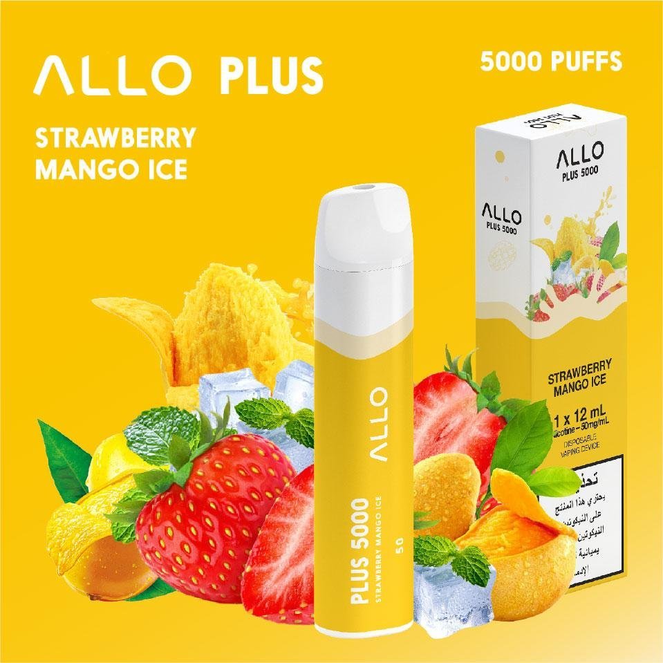 ALLO PLUS 5000 PUFFS - Vape Dubai - Vape Guru Dubai