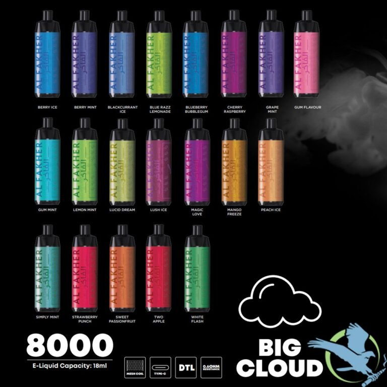 AL FAKHER CROWN BAR 8000 PUFFS - Vape Dubai - Vape Guru Dubai